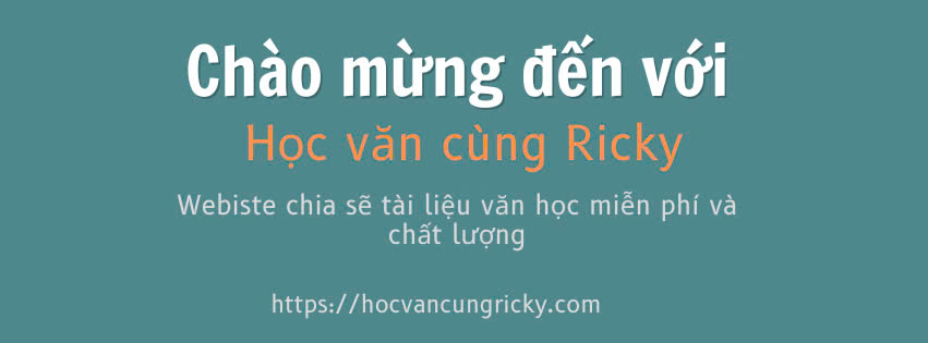 Website Văn Học Chất Lượng | Chia sẻ tài liệu văn học chất lượng, uy ...